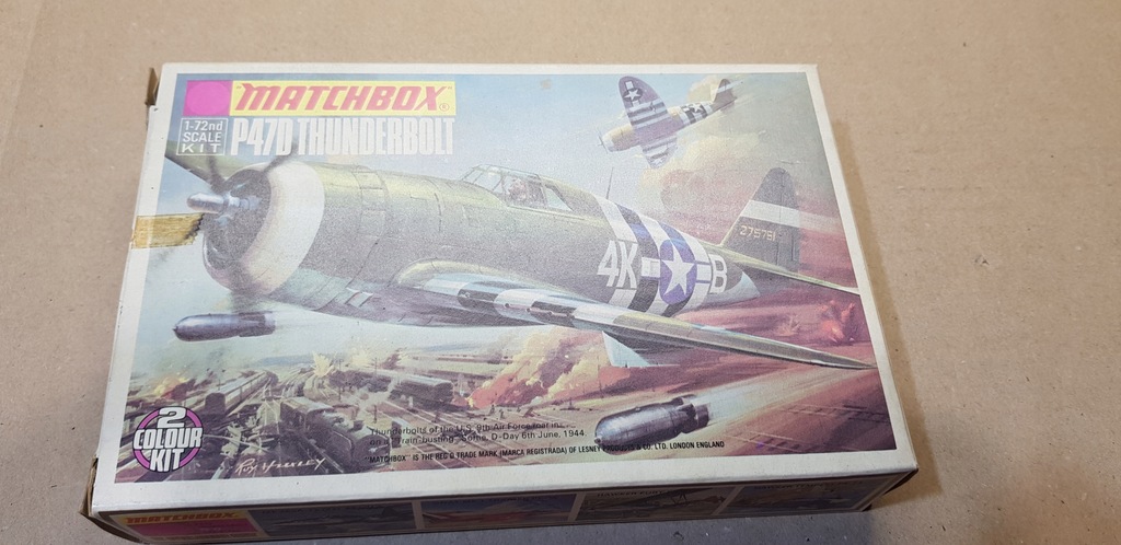 P-47D Thunderbolt .MATCHBOX 1:72. Unikat. - 13014361385 - oficjalne ...