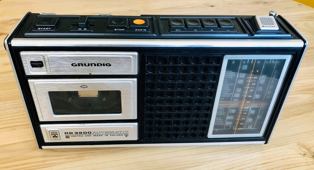 Radiomagnetofon Grundig RB 3200 Automatic Unitra - 13268712083 ...