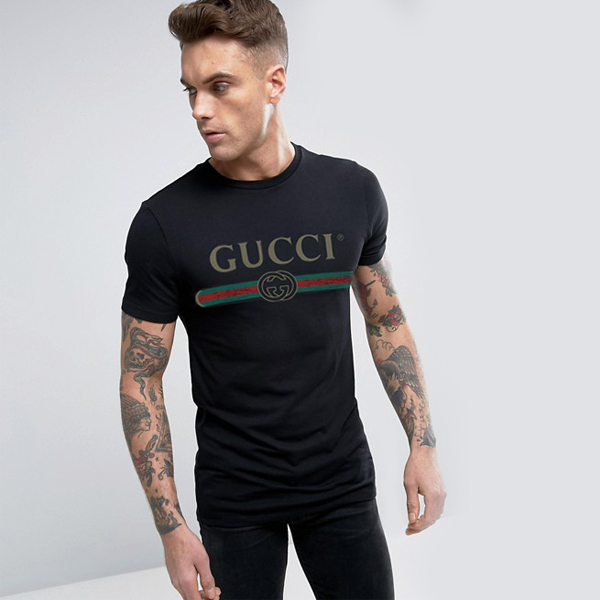 GUCCI Koszulka Rozmiar L T-Shirt CZARNA NOWA POLO - 7816990739 ...