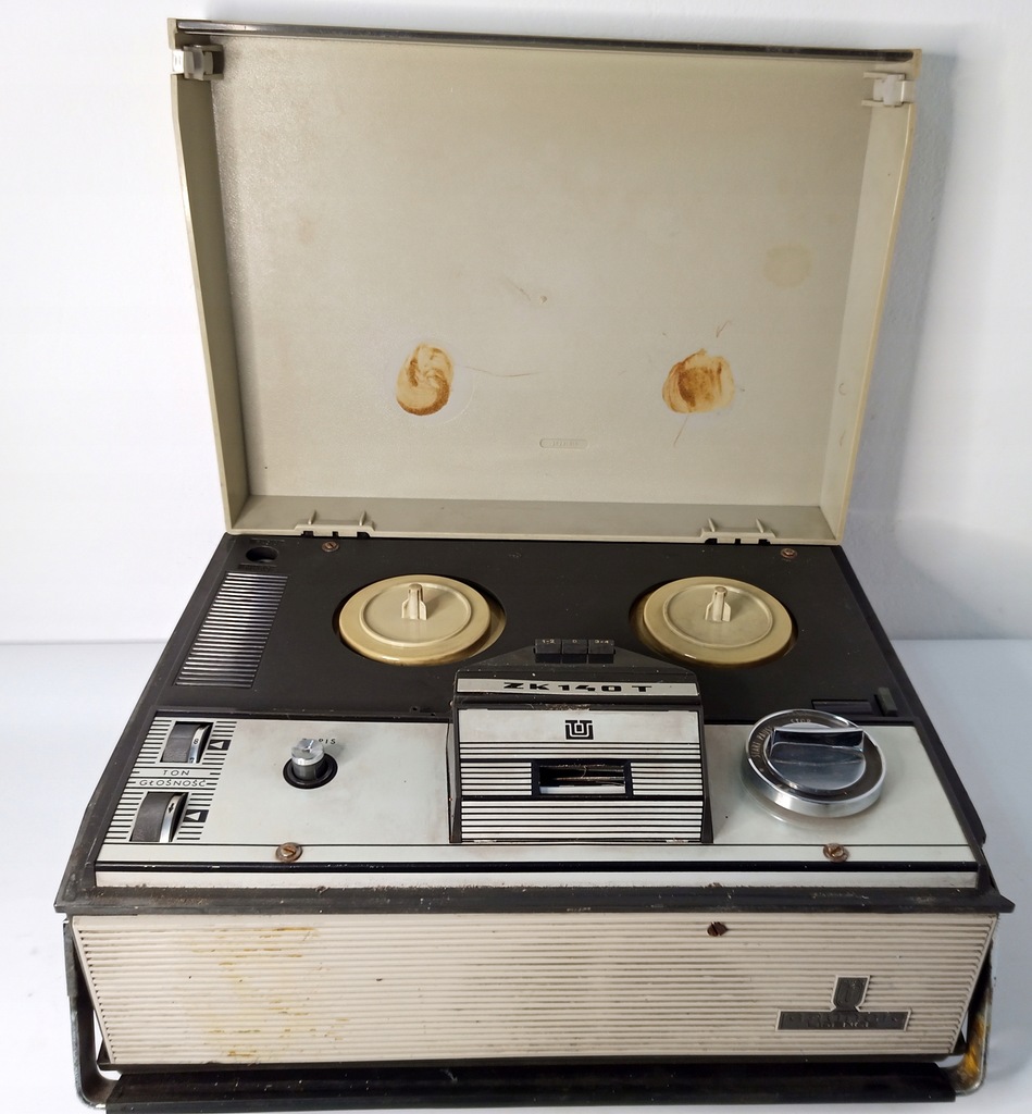 Magnetofon szpulowy Unitra ZK 140 lampowy - 12003723424 - oficjalne ...