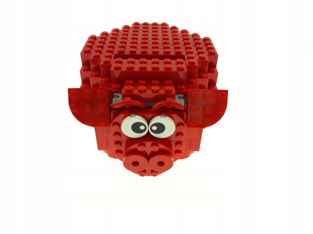 Lego 40155 Coin Bank, Red Piggy świnka skarbonka - 8737957409 ...