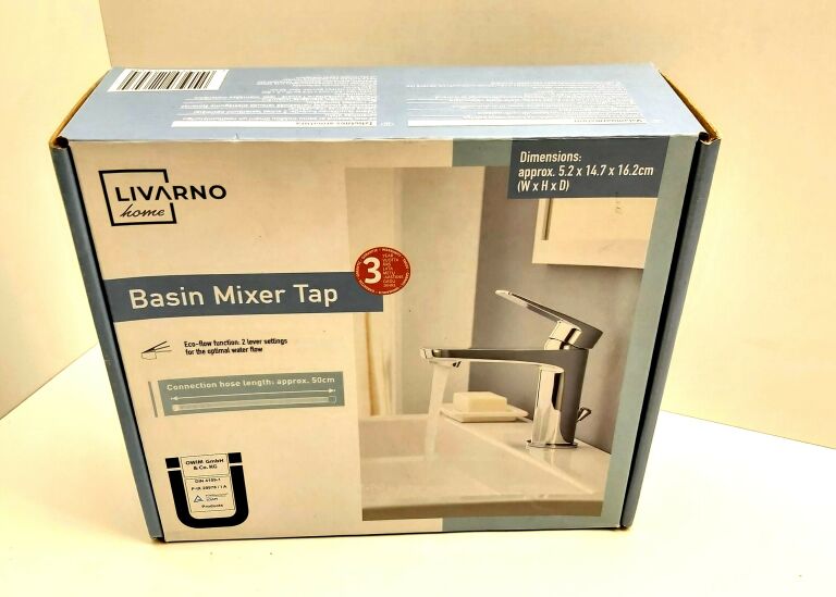 LIVARNO HOME BATERIA ŁAZIENKOWA BATH MIXER TAP - 11398987539 ...