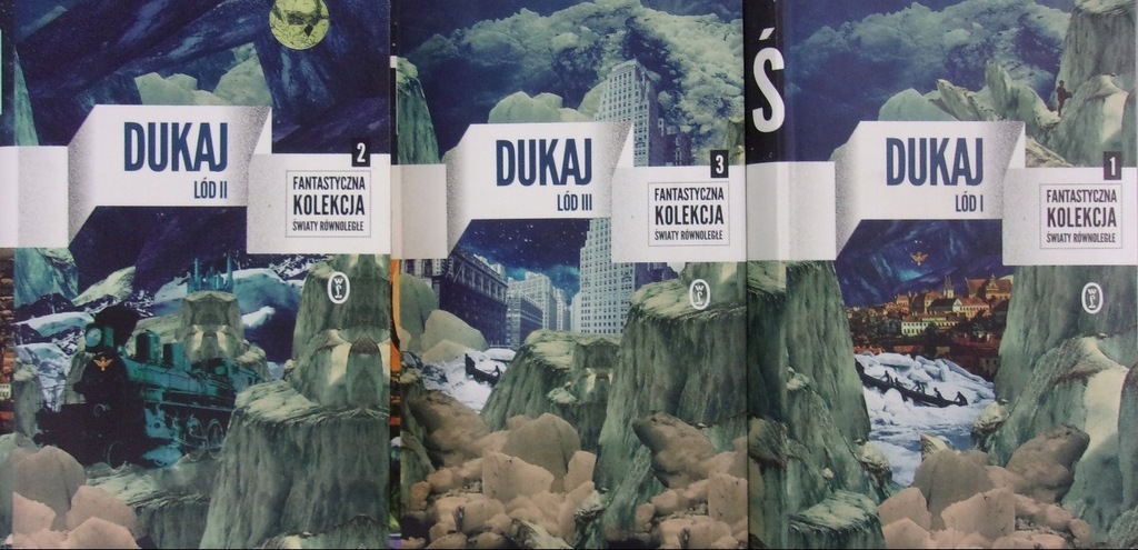 Jacek Dukaj - Lód Tom I do III - 13213111361 - oficjalne archiwum Allegro