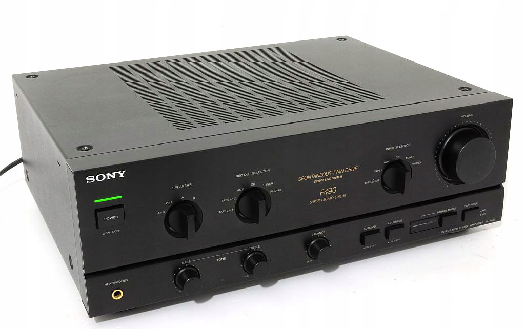 SONY TA-F490 SOLIDNY WZMACNIACZ STEREO ! - 13839769468 - oficjalne ...