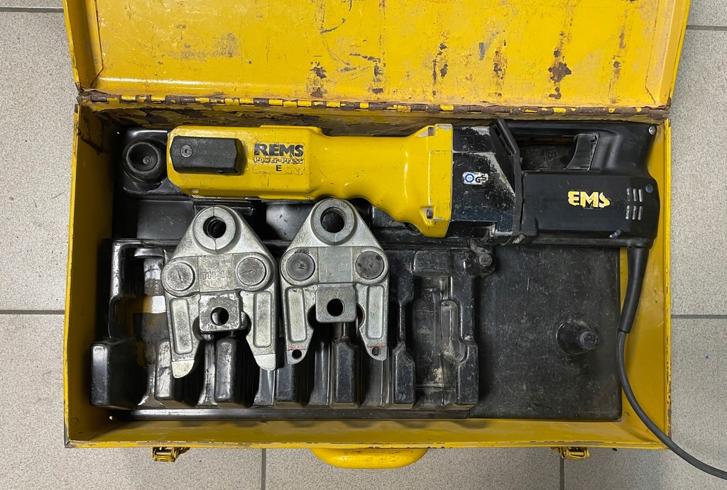 Zaciskarka do rur Rems Power Press E PEX TH16 TH20 - 12020122781 ...