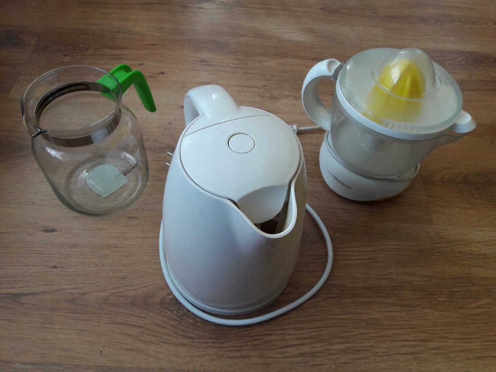 CZAJNIK - DZBANEK - WYCISKACZ DO OWOCÓW - ZESTAW - 12816109914 - oficjalne archiwum Allegro