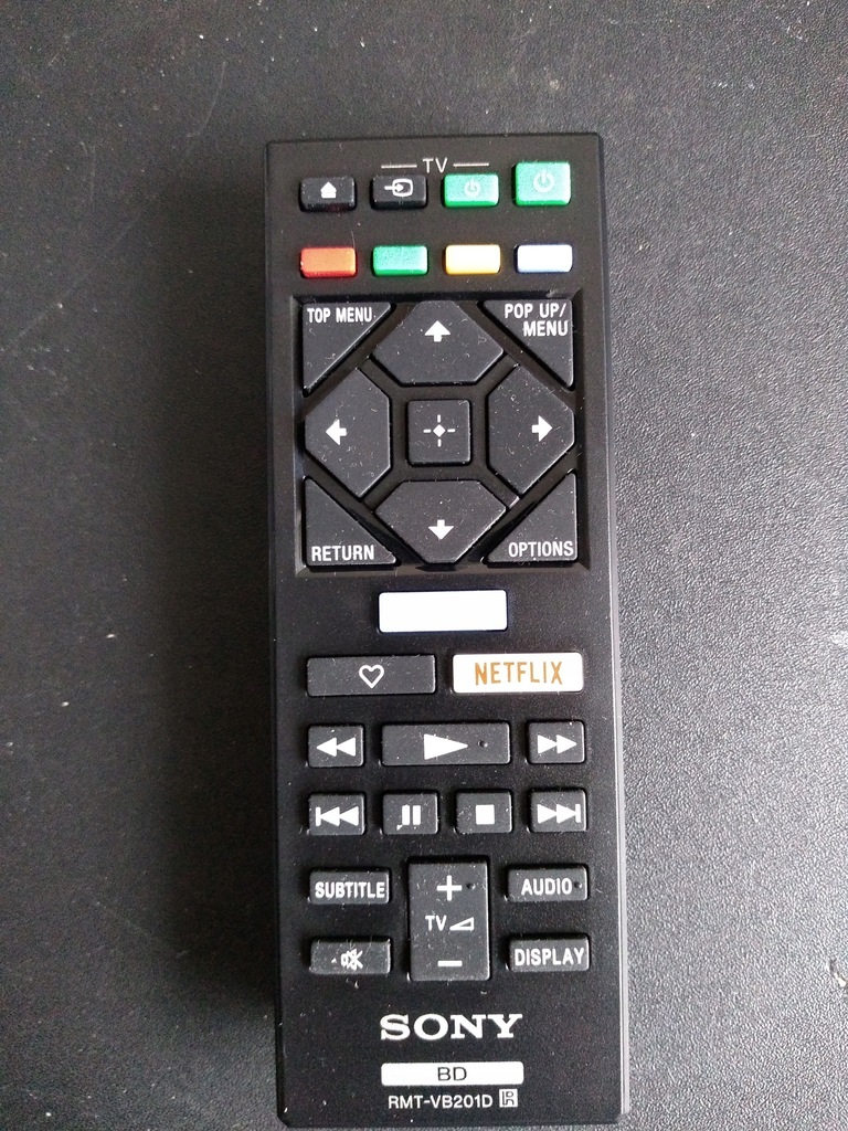 PILOT BLU RAY Sony Remote Commander (RMT-VB201D) 1 - 12449215642 ... PILOT BLU RAY Sony Remote Commander (RMT-VB201D) 1 - 12449215642 ...