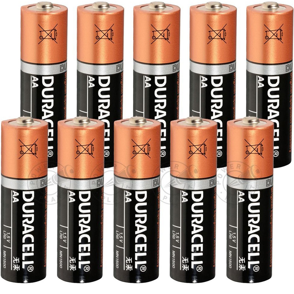 10szt BATERIE ALKALICZNE DURACELL LR6 AA R6 - 6327026544 - oficjalne ...