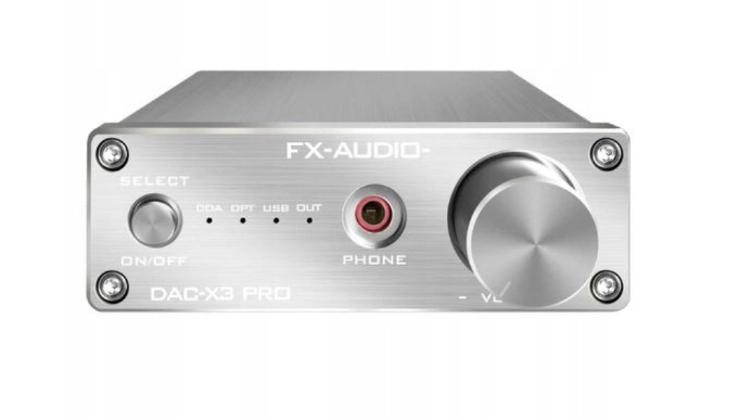 Wzmacniacz FX-Audio DAC-X3 PRO - 12645805646 - oficjalne archiwum Allegro