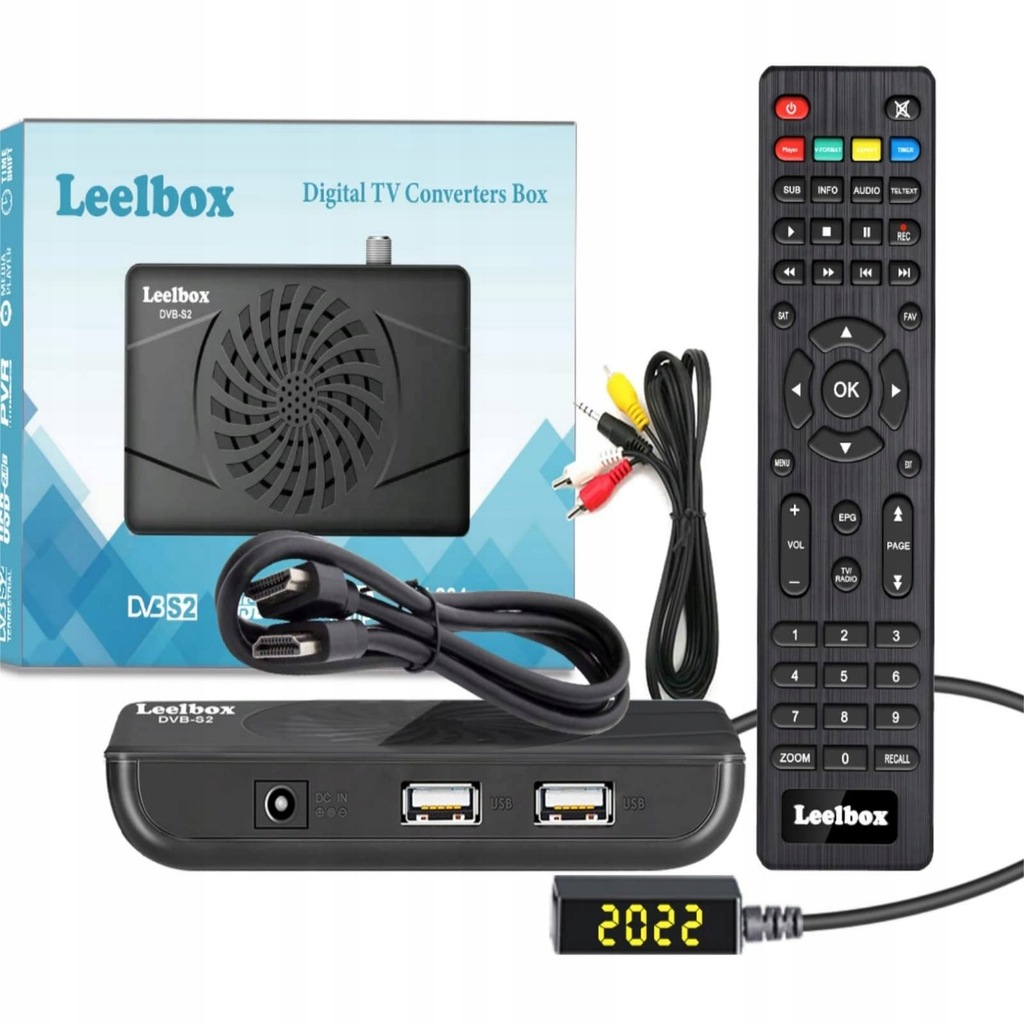 Mini odbiornik satelitarny DVB-S/DVB-S2 FullHD - 14544085364 ...