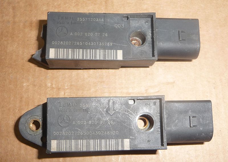 Mercedes W211 Czujnik sensor uderzenia 0028202726 - 5056345720 ...