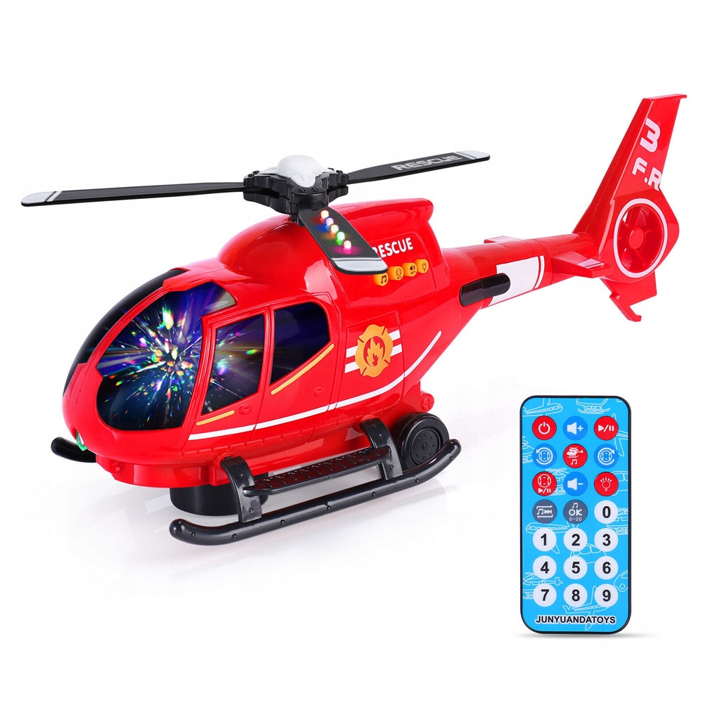 Samolot z pilotem na podczerwień Helikopter Dzieci - 12458307835 ...