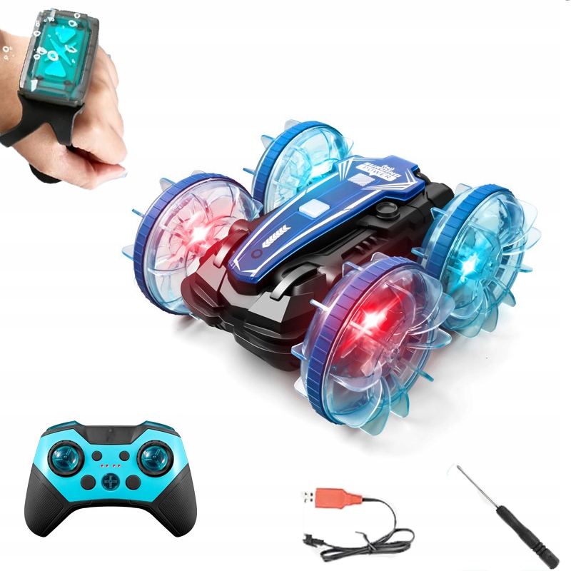 AMFIBIA 4WD ZDALNIE STEROWANY SAMOCHÓD TERENOWY POJAZD KASKADERSKI ...