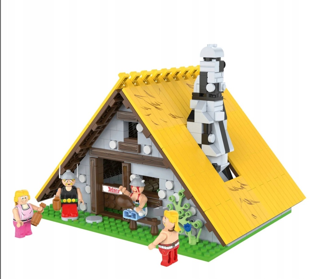 Asterix i Obelix Klocki jak Lego Duży Zestaw 5+ - 11818215703 ...