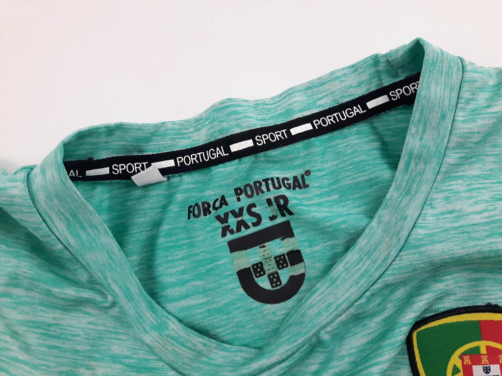 FORCA PORTUGAL sportowa KOSZULKA piłka nożna _ 4y - 12746412540 ...