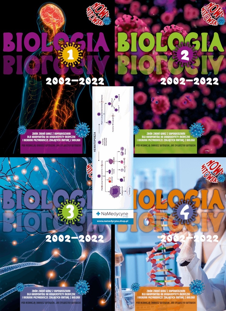 ZBIÓR ZADAŃ BIOLOGIA WITOWSKI 2022 TOM 1-4 +gratis - 10983731901 ... ZBIÓR ZADAŃ BIOLOGIA WITOWSKI 2022 TOM 1-4 +gratis - 10983731901 ...