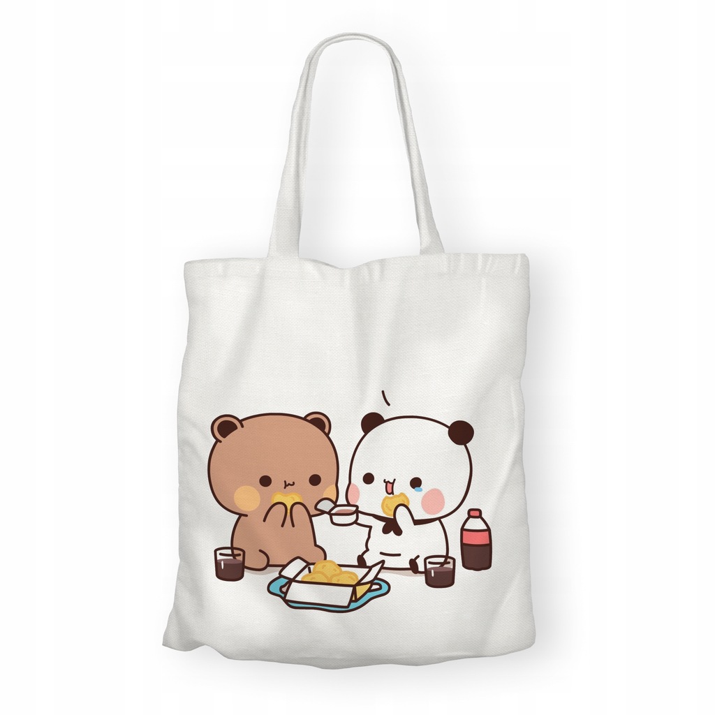 TORBA SHOPERKA DO SZKOŁY NA WF - BUBU LOVES DUDU - 13953024292 - oficjalne archiwum Allegro