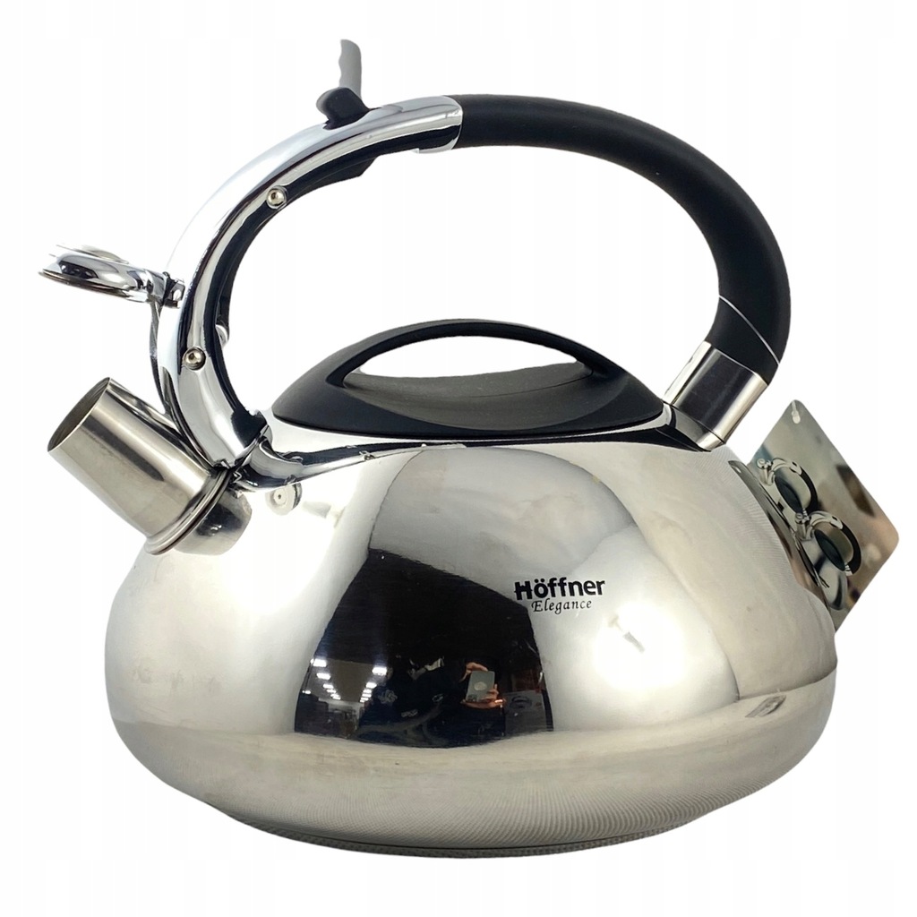Czajnik Metalowy z Gwizdkiem HOFFNER 3L HF-4934 - 11807297540 ...