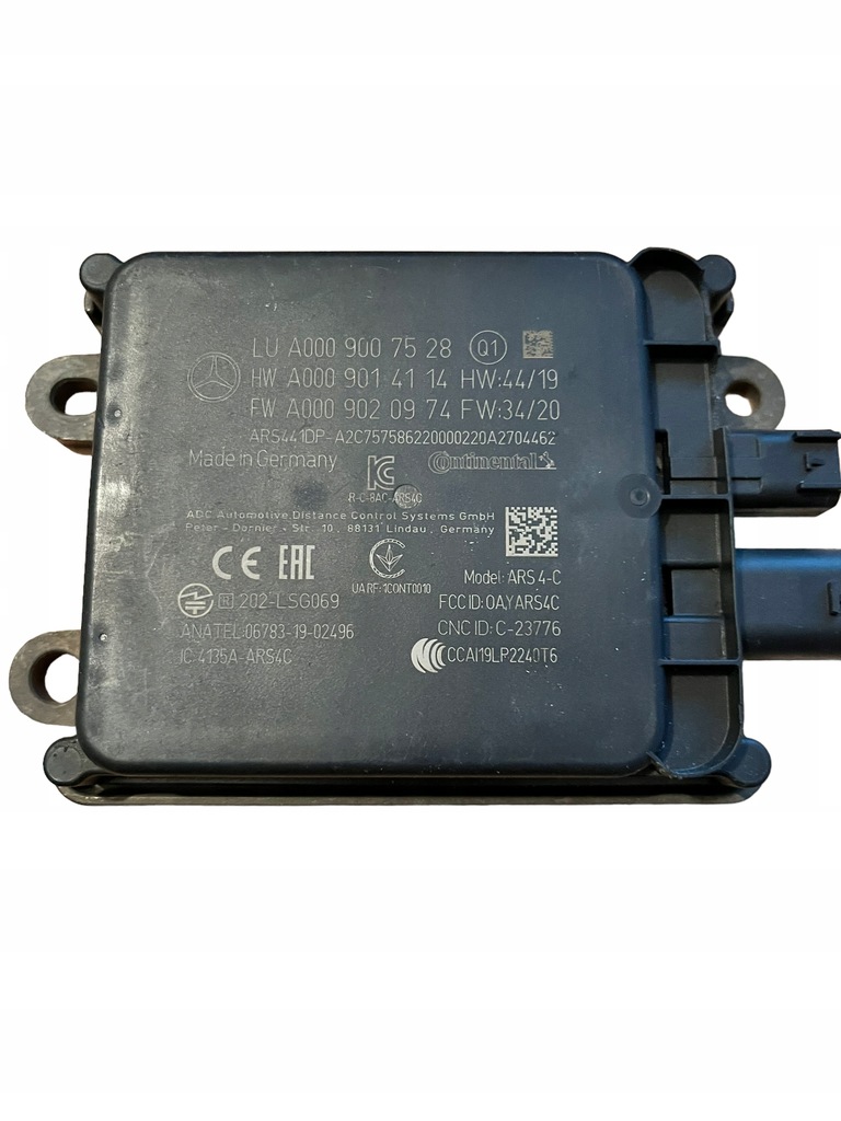 MERCEDES MODUŁ SENSOR RADAR DISTRONIC 0009007528 - 13080145854 ...