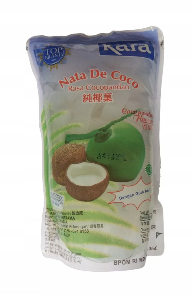 Nata De Coco Pandan 360g Kara - 14134558144 - oficjalne archiwum Allegro