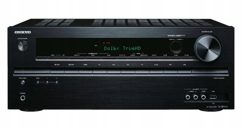 Amplituner ONKYO TX-NR414 5.1 czarny. - 14017566812 - oficjalne archiwum Allegro