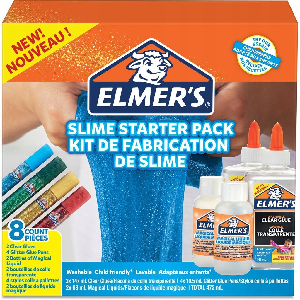 Купить Клей для слизи Elmers 118 мл США школьный клей отзывы фото и
