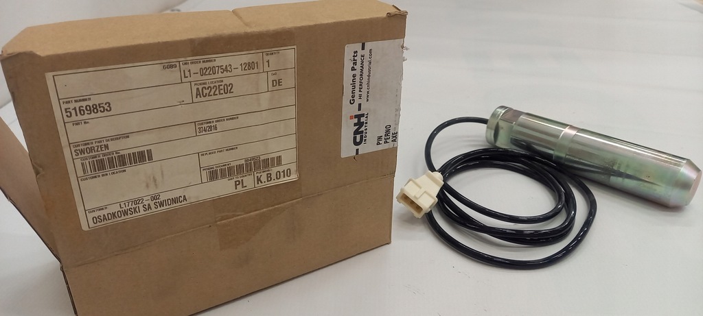 Czujnik Sworzeń siły uciągu New Holland Case TM - 11889456255 ...