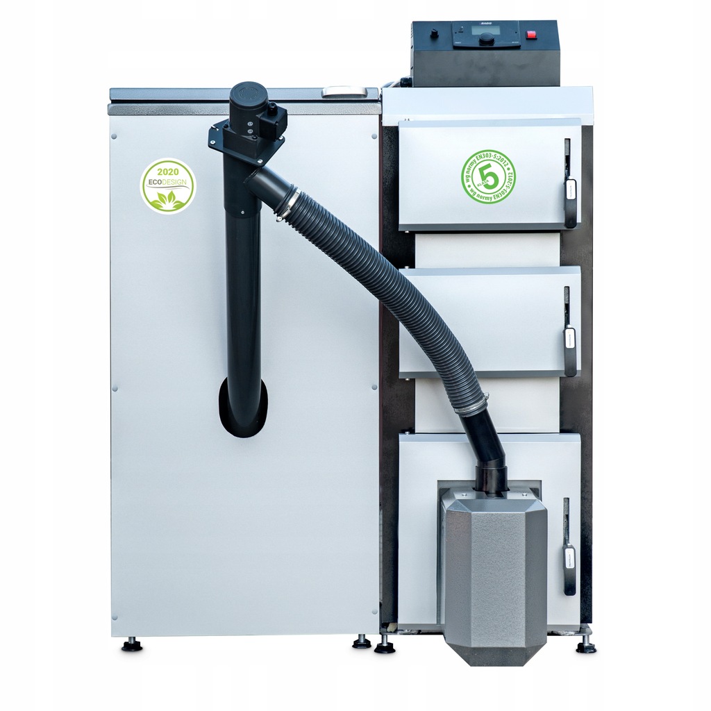 KOTŁY PIEC PIECE PELLET 5 KLASA Z PODAJNIKIEM 15kW - 8544604140 - oficjalne archiwum Allegro