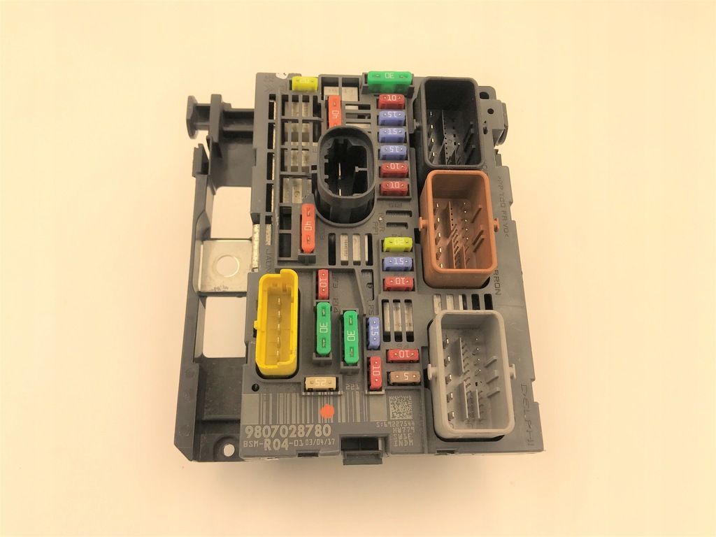 MODUŁ SKRZYNKA BSM R04 BERLINGO PARTNER 9807028780 - 13558265264 ...