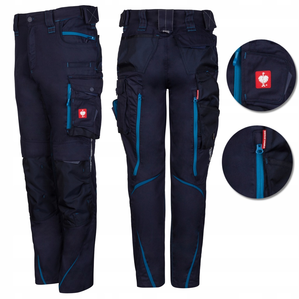 Spodnie robocze męskie Engelbert Strauss motion 52 - 11308718636 - oficjalne archiwum Allegro