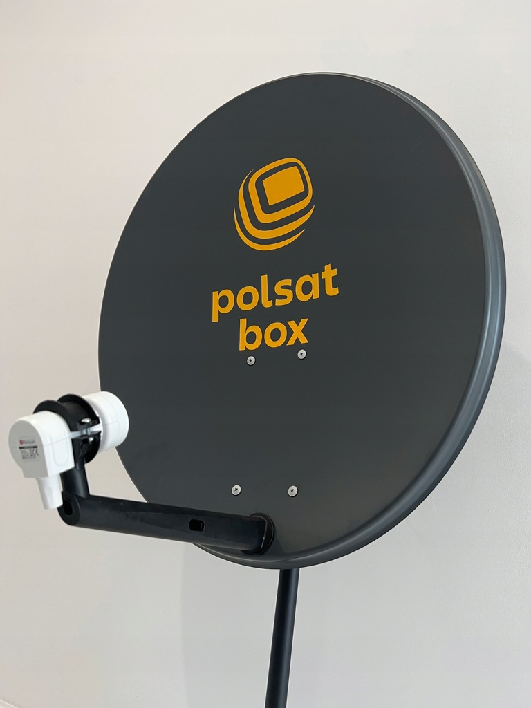 ANTENA SATELITARNA Polsat BOX Canal KONWERTER Twin - 12870410223 - oficjalne archiwum Allegro