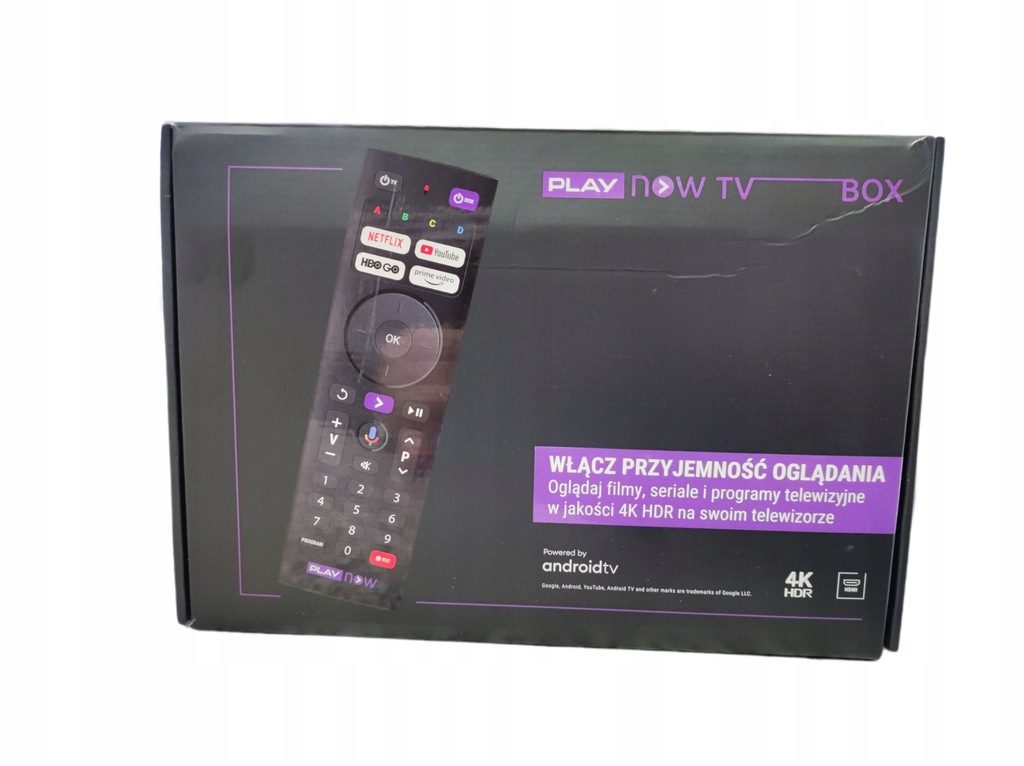 Dekoder PLAY NOW TV BOX 2 Android Smart TV 4K (EX) - 11957883530 ...
