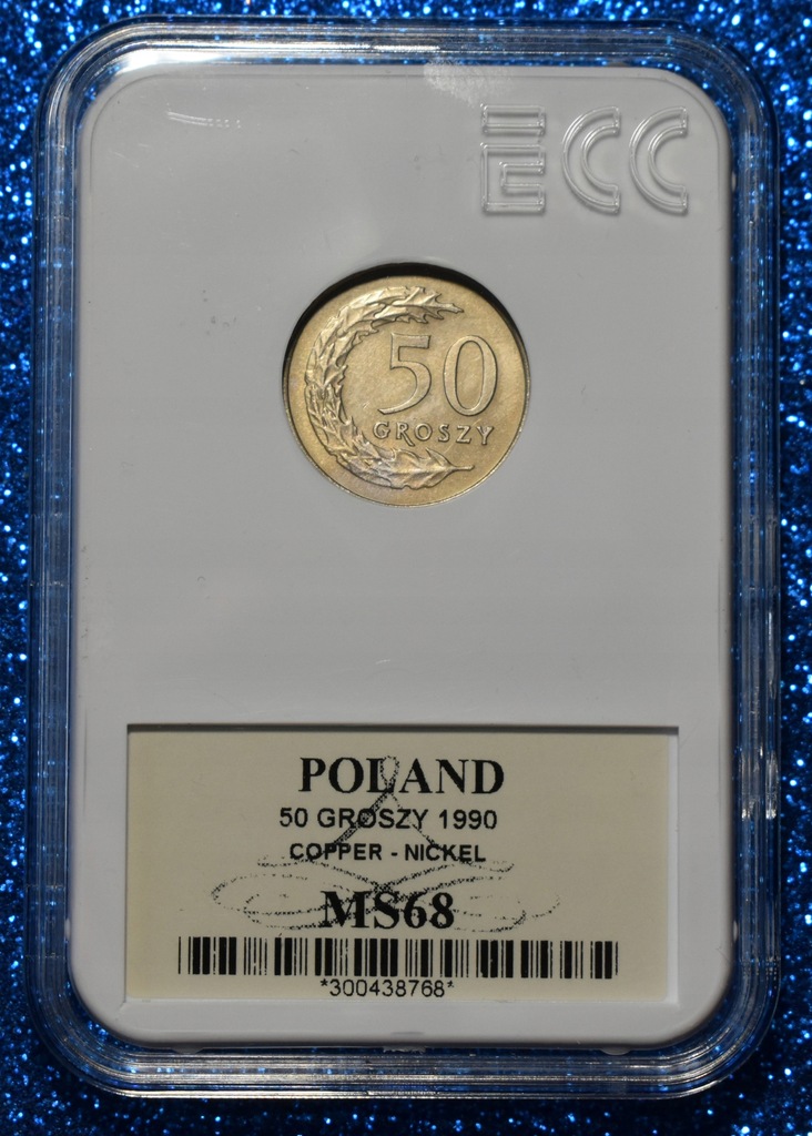 50 GROSZY 1990 MS68 - 13625824526 - oficjalne archiwum Allegro