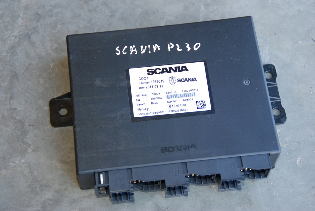 KOORDYNATOR STEROWNIK COO7 SCANIA R 1939645 BASIC - 10541092008 ...