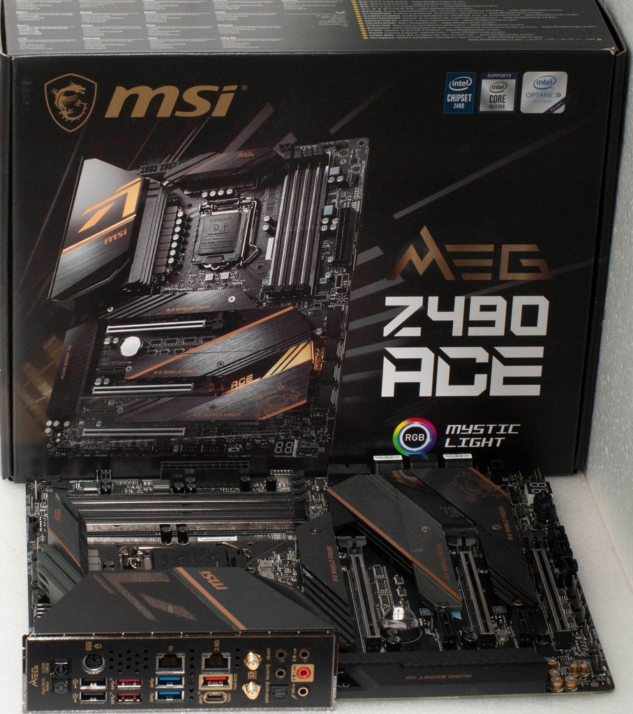 Płyta główna MSI MEG Z490 ACE ATX - 14736249734 - oficjalne archiwum Allegro