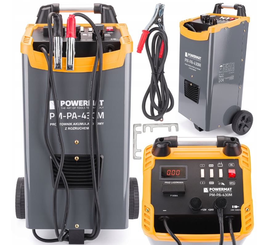 Prostownik AKUMULATOROWY Z Rozruchem 400A 12/24V - 12621149752 - oficjalne archiwum Allegro