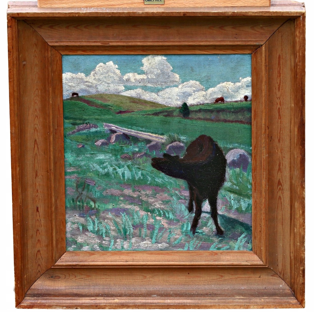 HANS KOFOED JESPERSEN (1884-1975) SCENA RODZAJOWA - 13686745509 ...