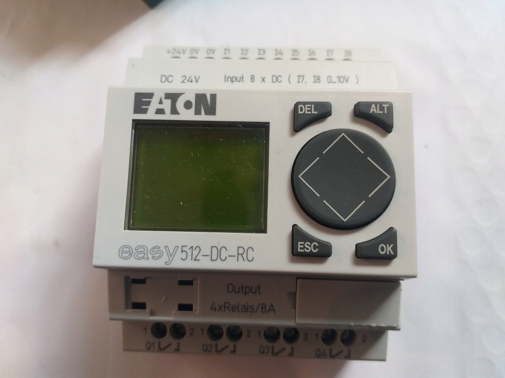 Sterownik Moeller EASY 512 DC-RC 24V 8 We/ 4Wy - 12743509958 - oficjalne archiwum Allegro