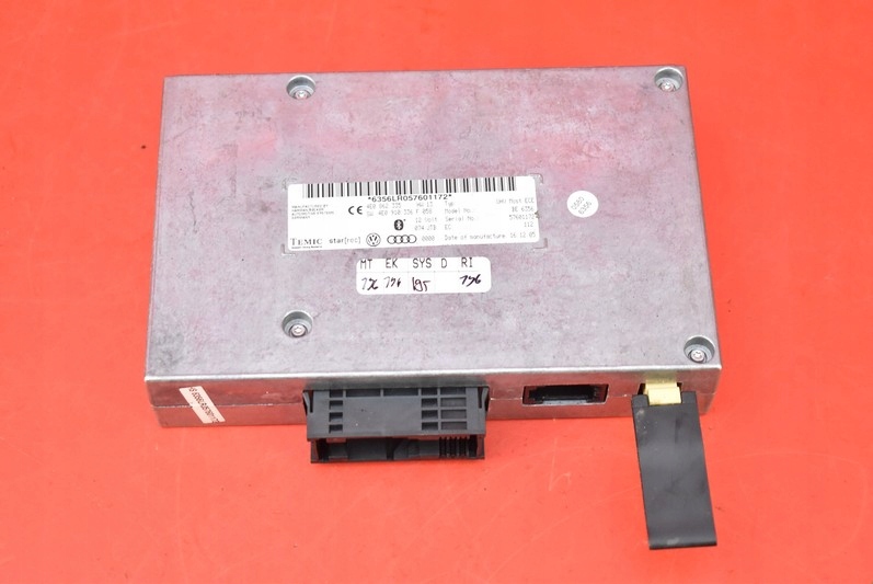 STEROWNIK MODUŁ BLUETOOTH 4E0862335 AUDI A6 C6 06R - 11721165938 - oficjalne archiwum Allegro