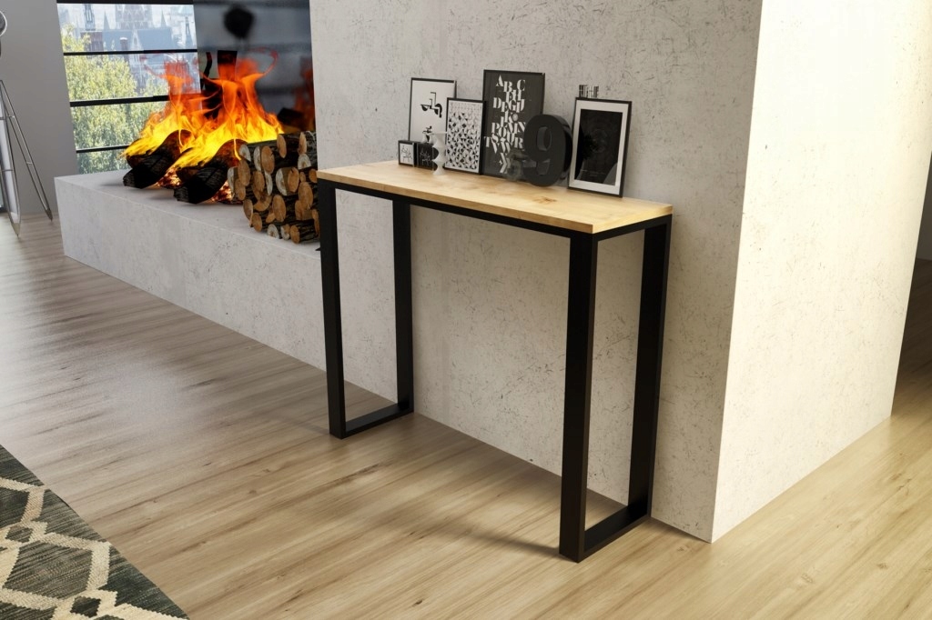 Konsola do przedpokoju, stolik do przedpokoju loft - 9477228786 ...