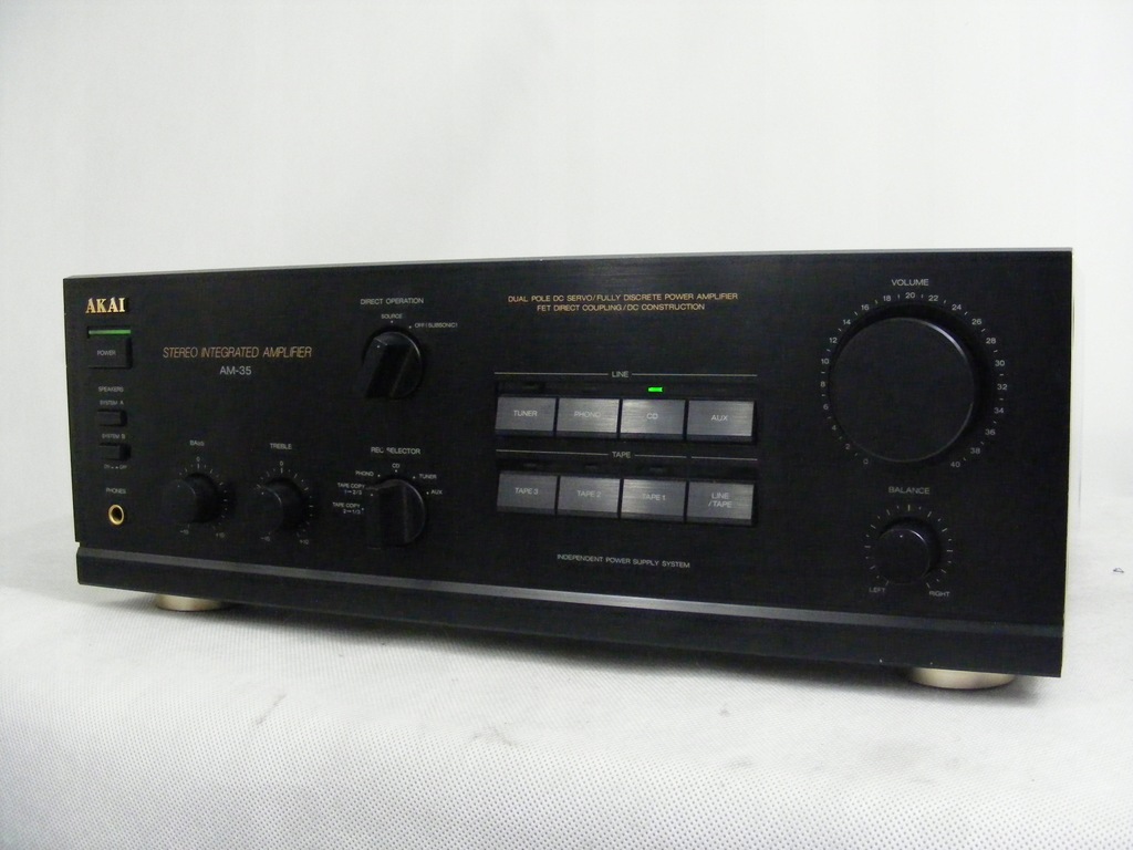 Wzmacniacz AKAI AM-35 - 12625026764 - oficjalne archiwum Allegro
