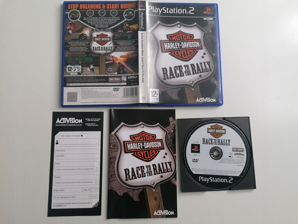 HARLEY DAVIDSON MOTOR CYCLES PS2 - 11179757151 - oficjalne archiwum Allegro