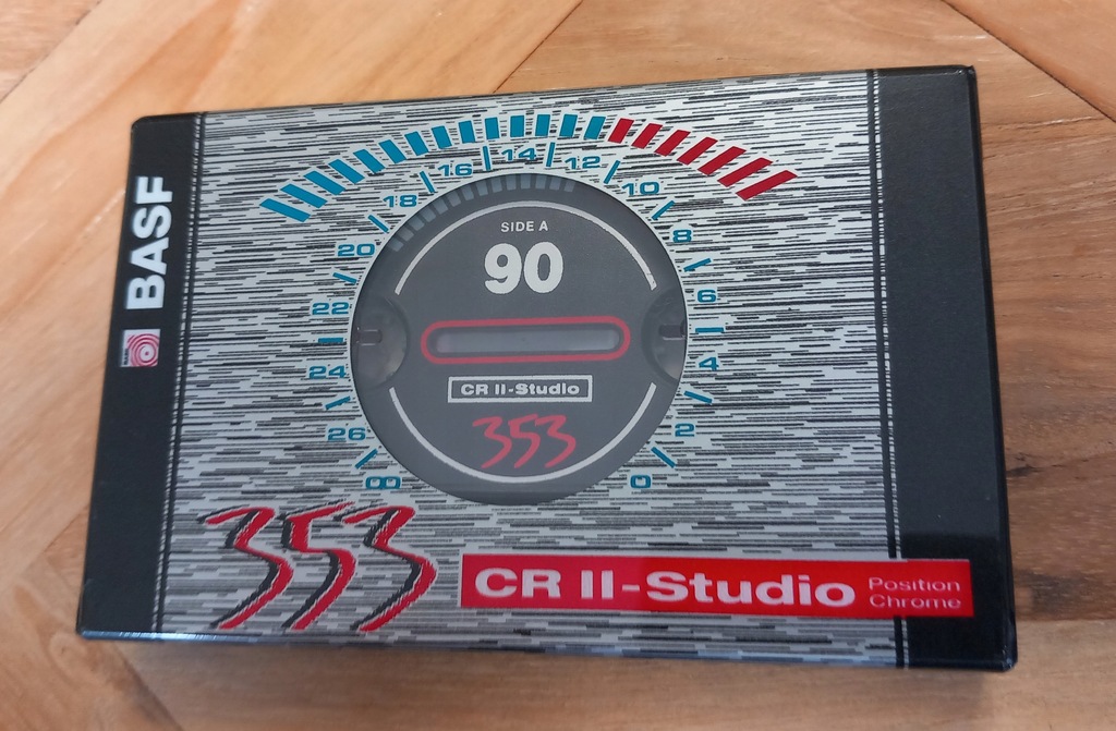 BASF 353 CR-II STUDIO 90 Kaseta magnetofonowa - 13930494366 - oficjalne archiwum Allegro
