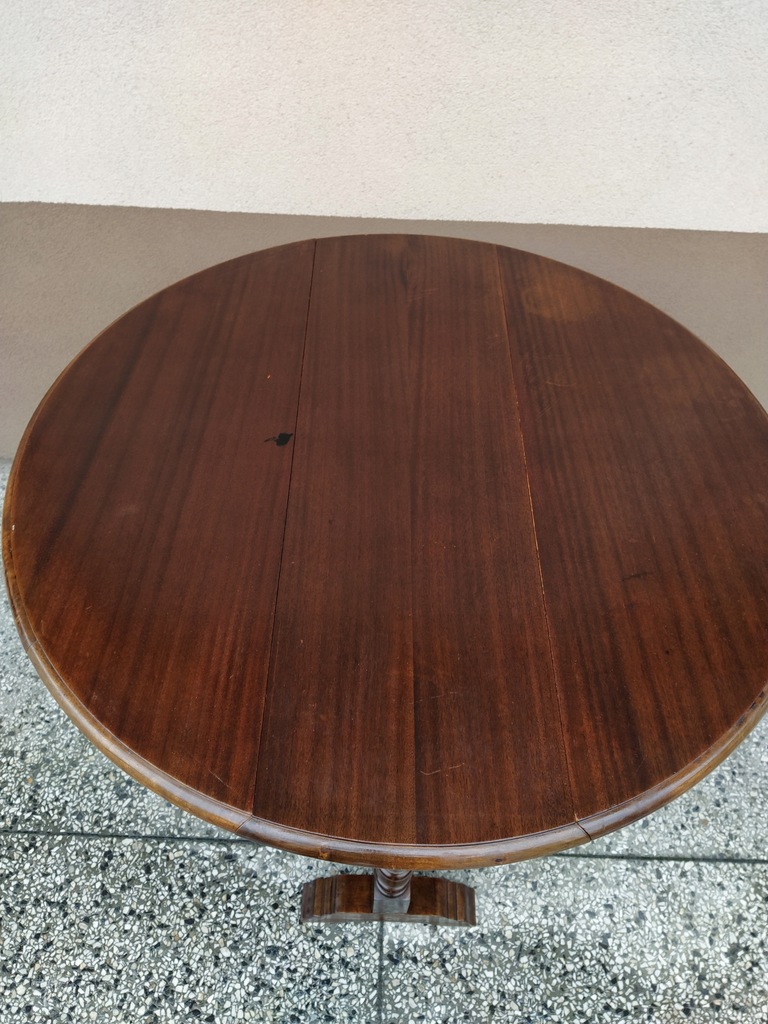 Купить Стол GATE-LEG круглый дубовый. Красивая прокатка: отзывы, фото и характеристики на Aredi ...