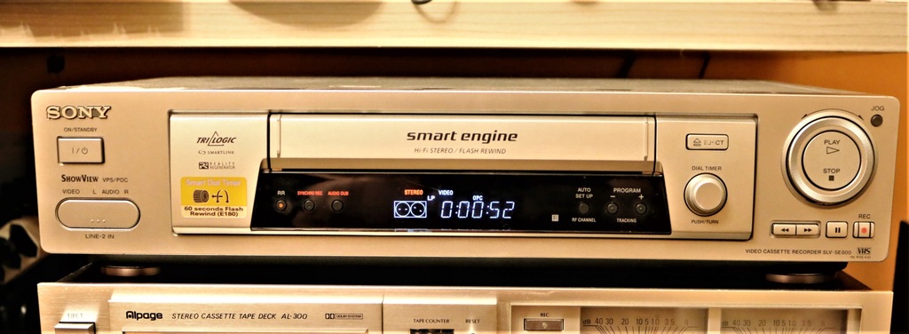 Magnetowid Stereo HI-FI SONY SLV-SE800 - 13644834168 - oficjalne archiwum Allegro