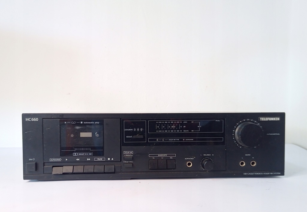 Magnetofon Telefunken HC 660 - 14136048762 - oficjalne archiwum Allegro