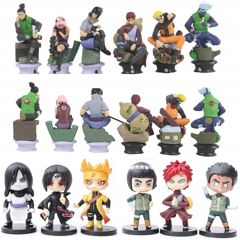 12 sztuk/zestaw Naruto rysunek zabawki Uzumaki - 12082975226 ...