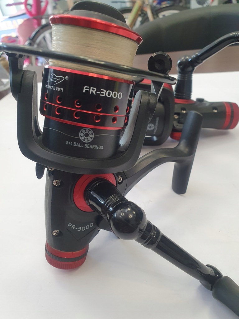 Kołowrotek Miracle Fish FR-3000 - 12141949814 - oficjalne archiwum Allegro
