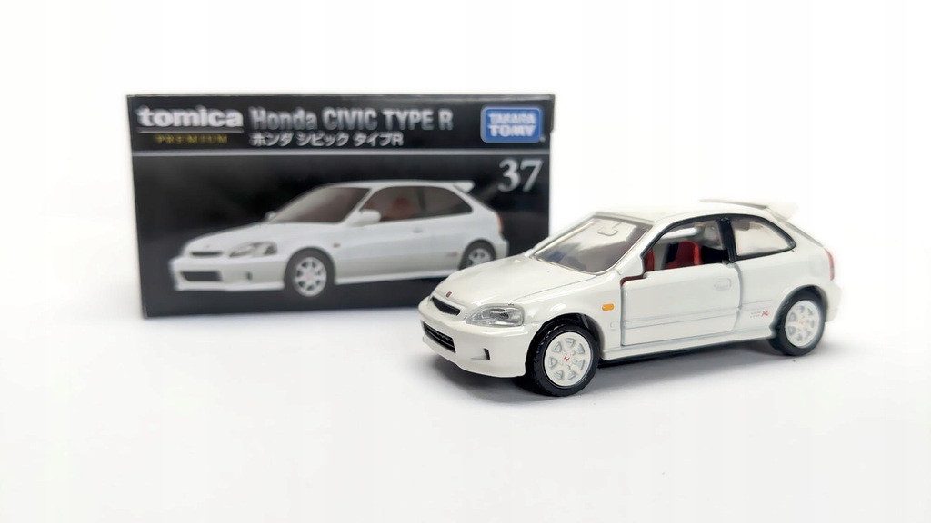 TOMICA HONDA CIVIC TYPE R PREMIUM 37 METALOWY - 12577442556 - oficjalne ...