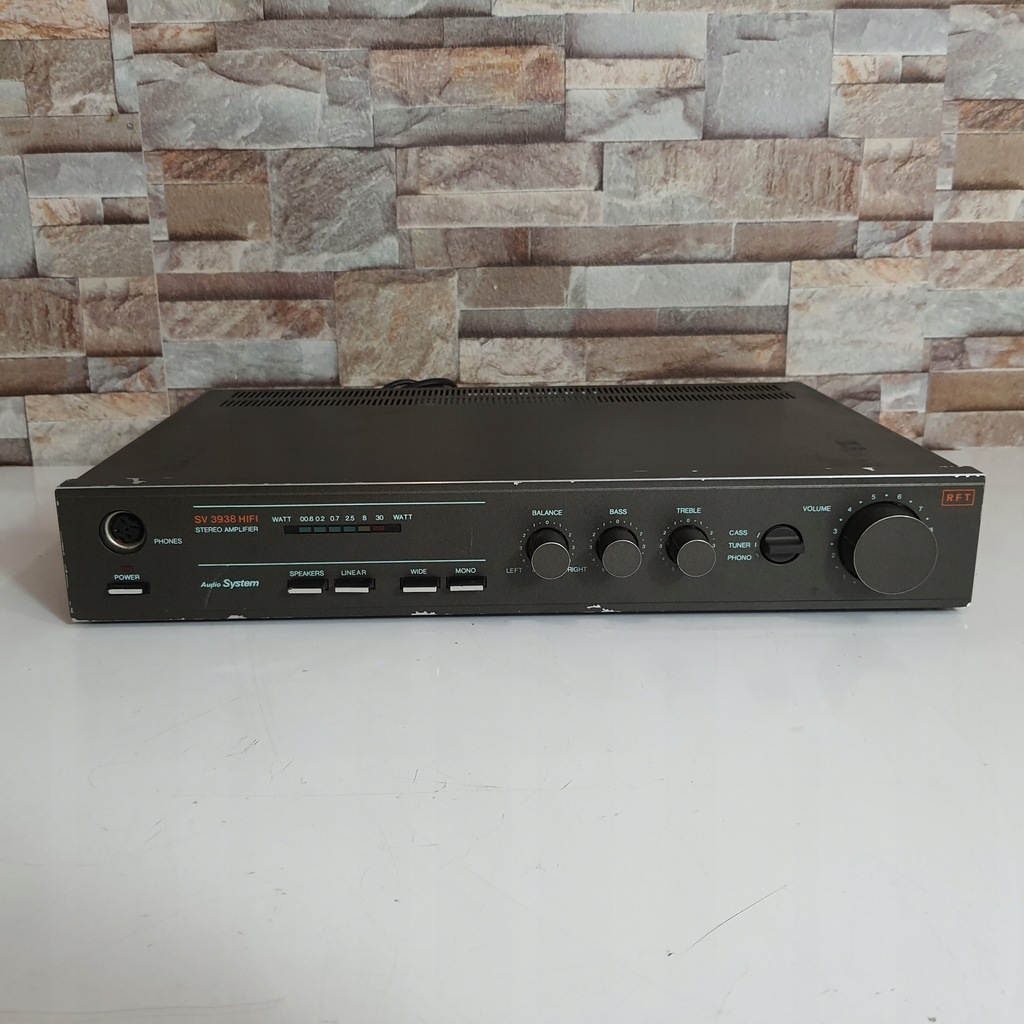 WZMACNIACZ RFT SV-3938 - 12597220699 - oficjalne archiwum Allegro